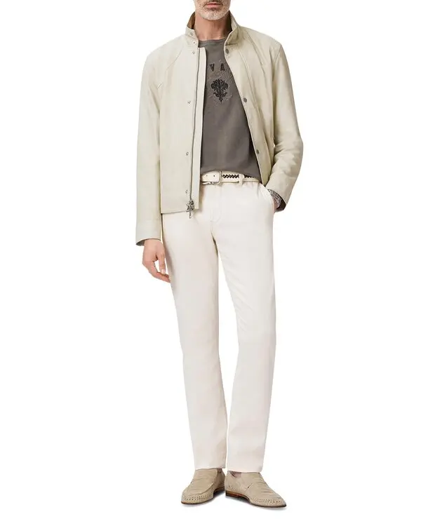 John Varvatos Ronan Cropped Leather Jacket