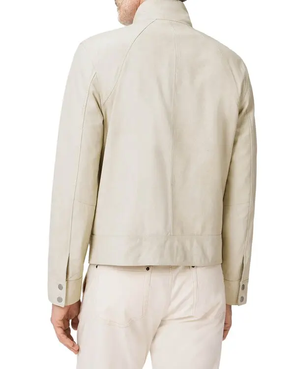 John Varvatos Ronan Cropped Leather Jacket