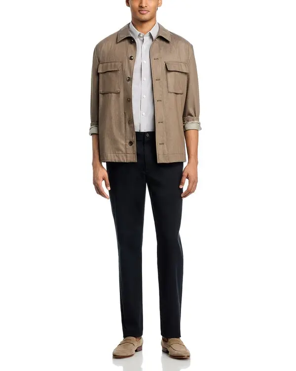Theory Irving Short Sleeve Optical Shirt - Morel Multi
