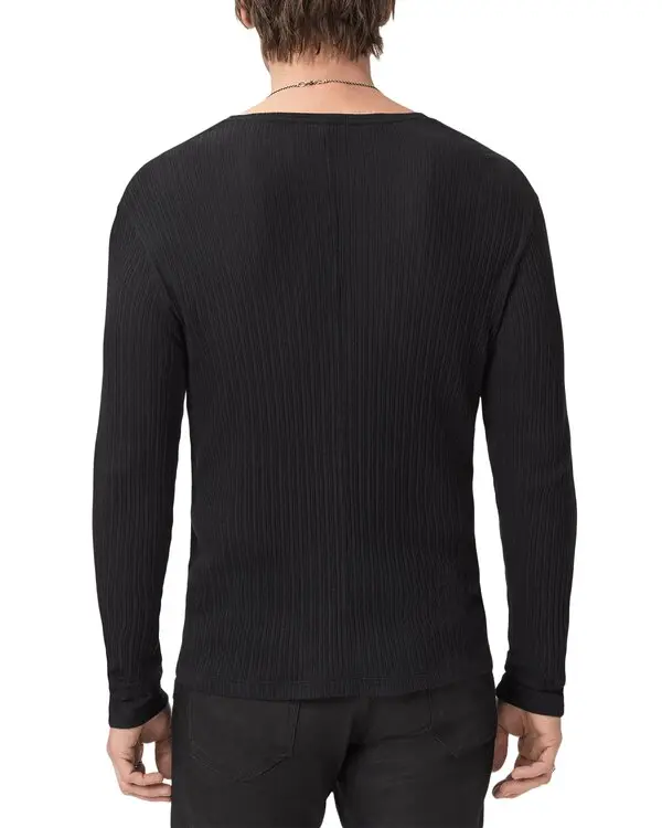 John Varvatos Angelo Long Sleeve Crew - Black