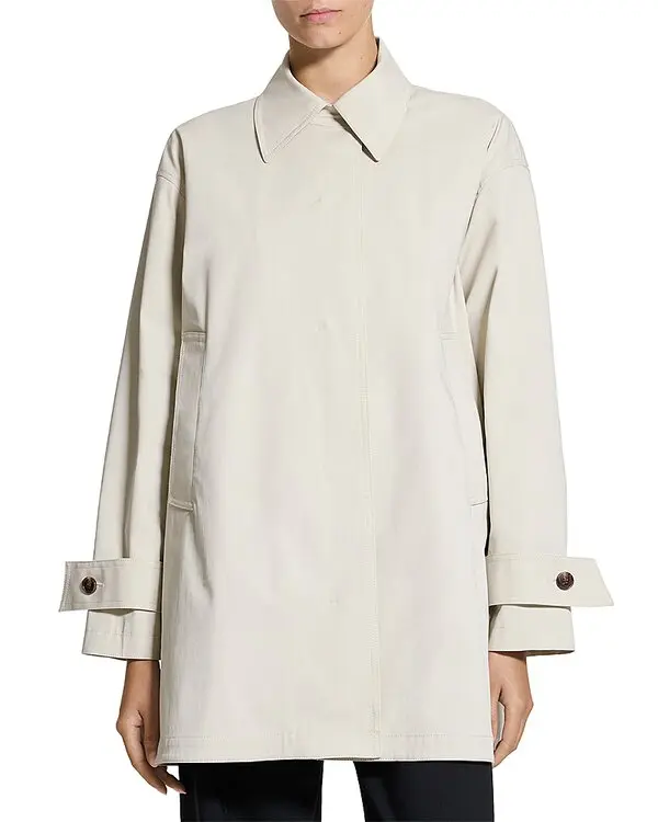 Theory A-line Trench Coat