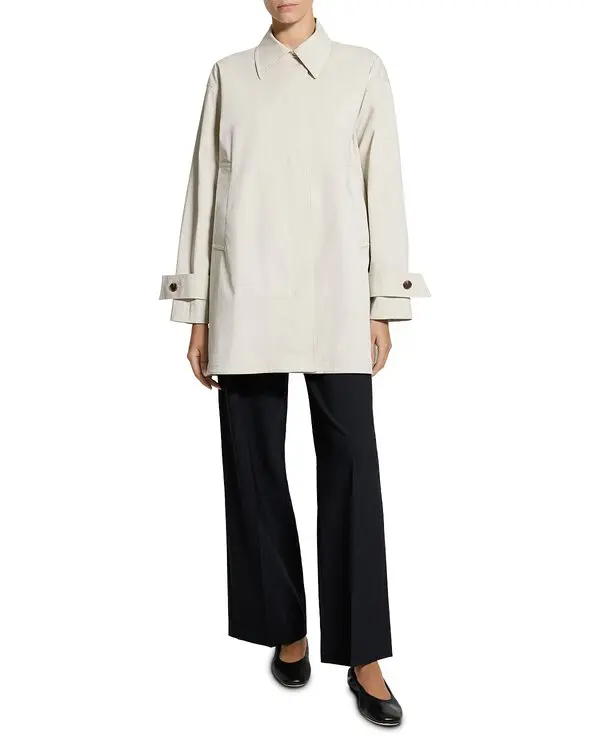 Theory A-line Trench Coat
