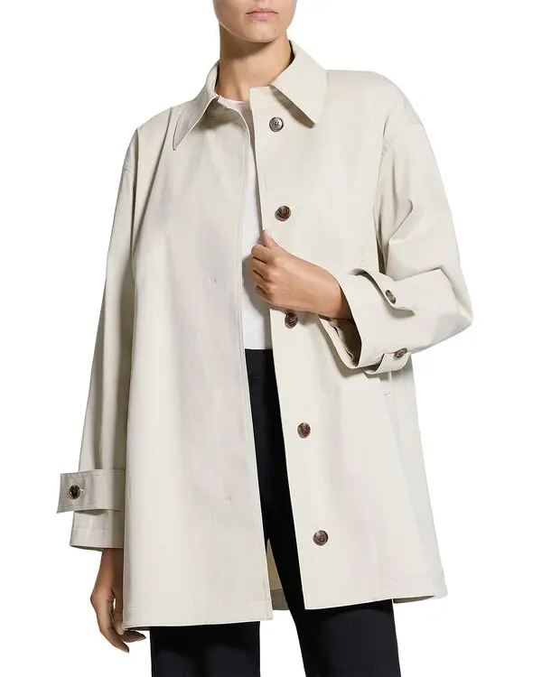 Theory A-line Trench Coat