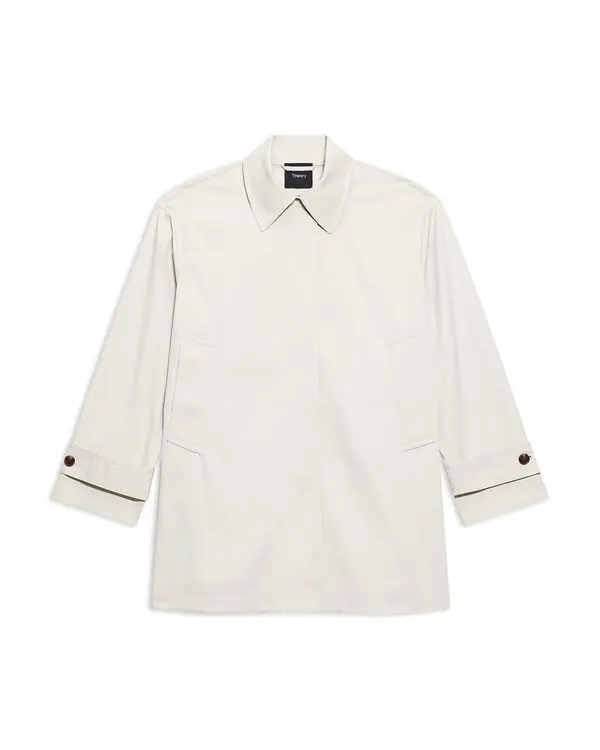 Theory A-line Trench Coat