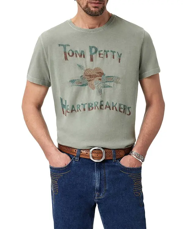 John Varvatos Tom Petty And The Heartbreakers Embroidered Tee