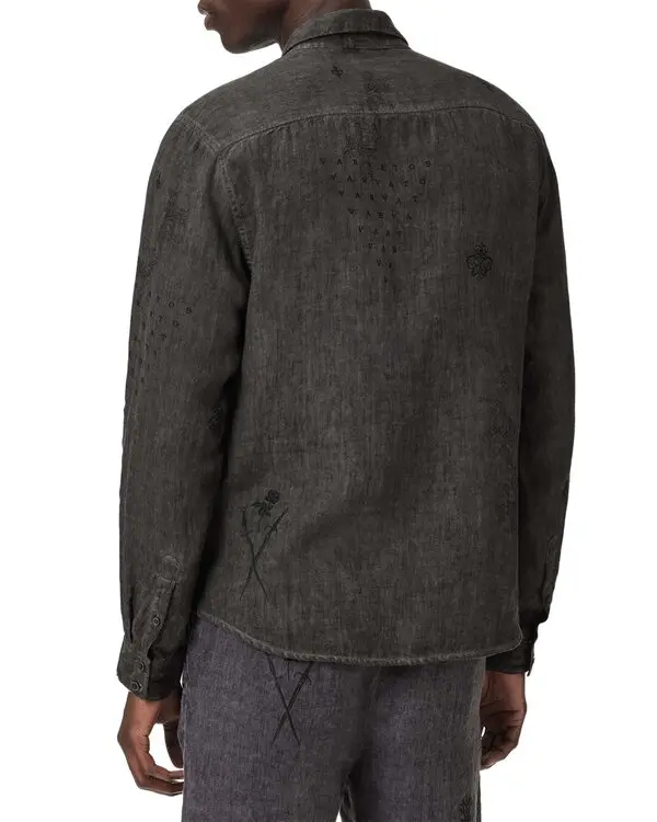 John Varvatos Luca Linen Shirt