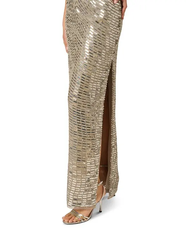 Adrianna Papell Beaded Evening Gown