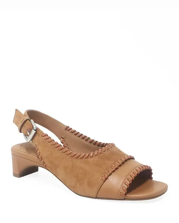 KENNETH COLE Samarra Slingback Sandals - Tan Suede