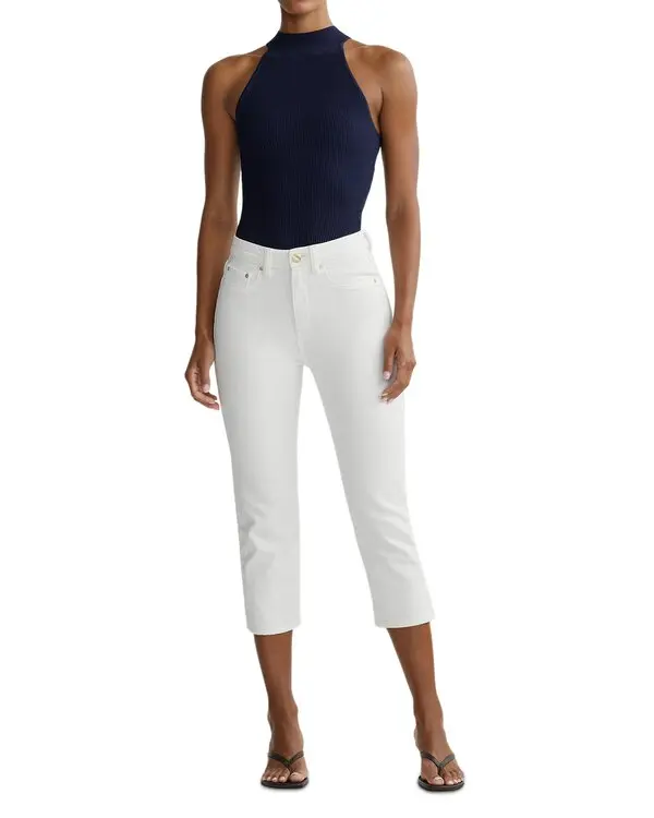 DL1961 Instasculpt Rib Top - Bright Navy