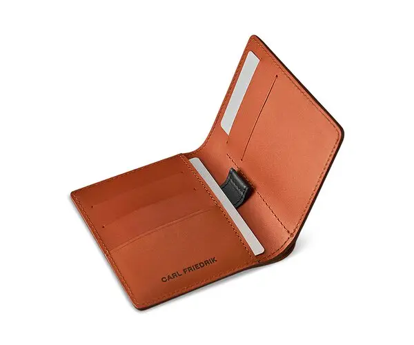CARL FRIEDRIK Walden Wallet - Cognac