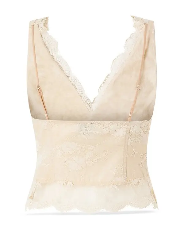 Pinko Janessa Sleeveless Lace Top - C