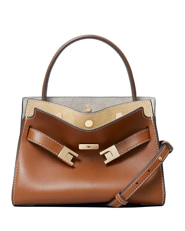 Tory Burch Lee Radziwill Petite Crossbody Bag - Aged Tan