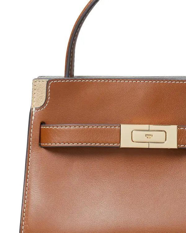 Tory Burch Lee Radziwill Petite Crossbody Bag - Aged Tan