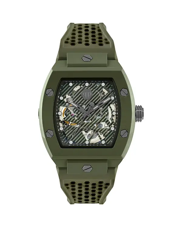 Philipp Plein The $keleton Automatic 44mm Watch - Green