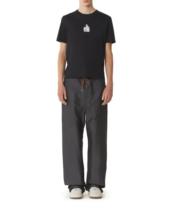 LANVIN Mother And Daughter T-shirt - Black.