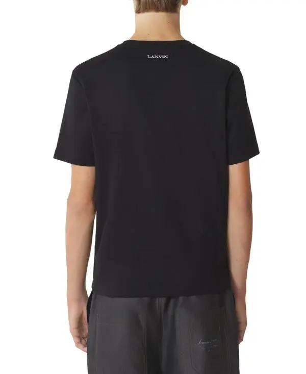 LANVIN Mother And Daughter T-shirt - Black.