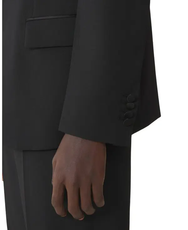 LANVIN Wool Jacket With Stand Collar