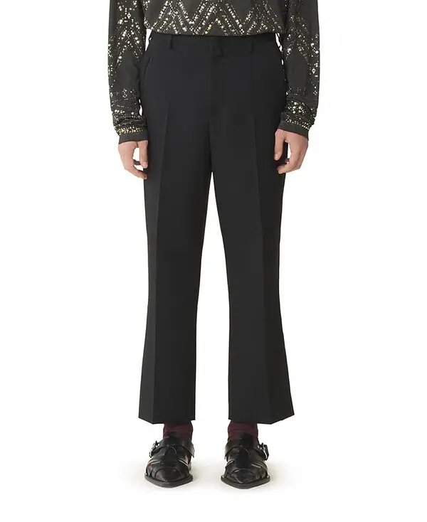 LANVIN Straight-leg Wool Trousers