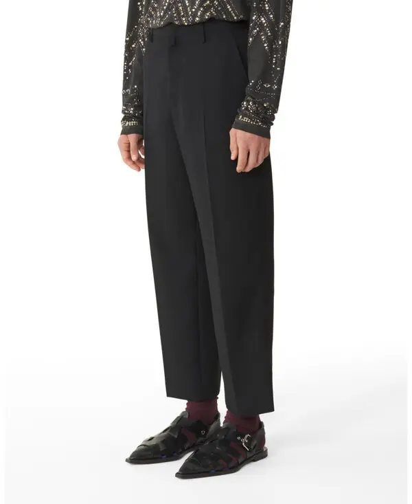 LANVIN Straight-leg Wool Trousers