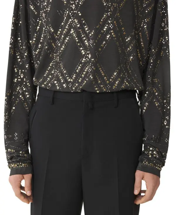 LANVIN Straight-leg Wool Trousers