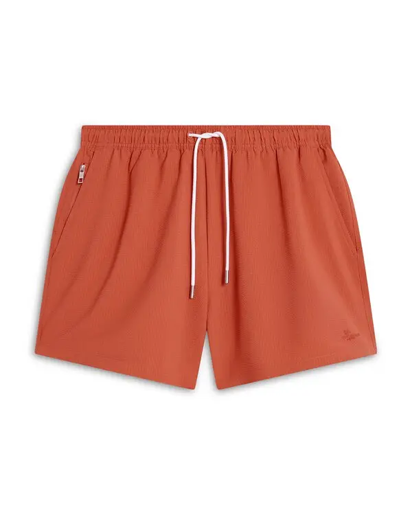 Ted Baker London Heffner Seersucker Swim Short 4.72 - Red