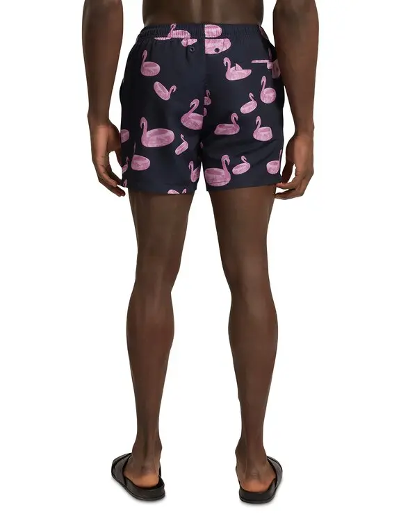 Ted Baker London Flamingo Print Swim Shorts