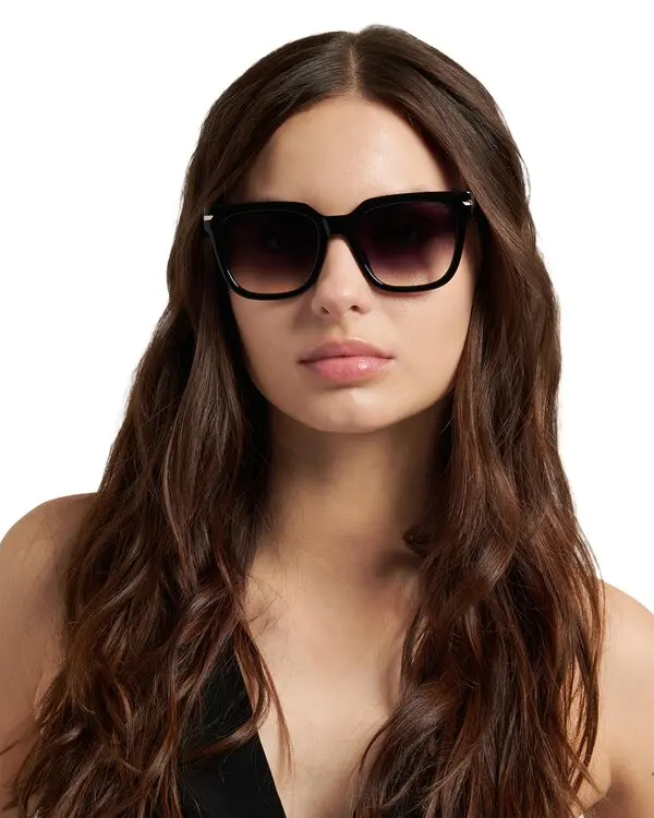Victoria Beckham Square Sunglasses, 54mm