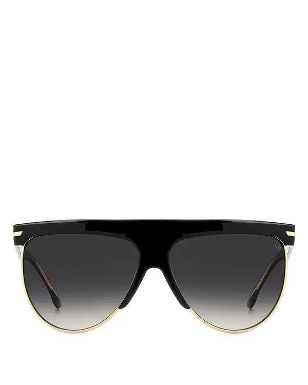Victoria Beckham Pilot Sunglasses, 65mm - Black