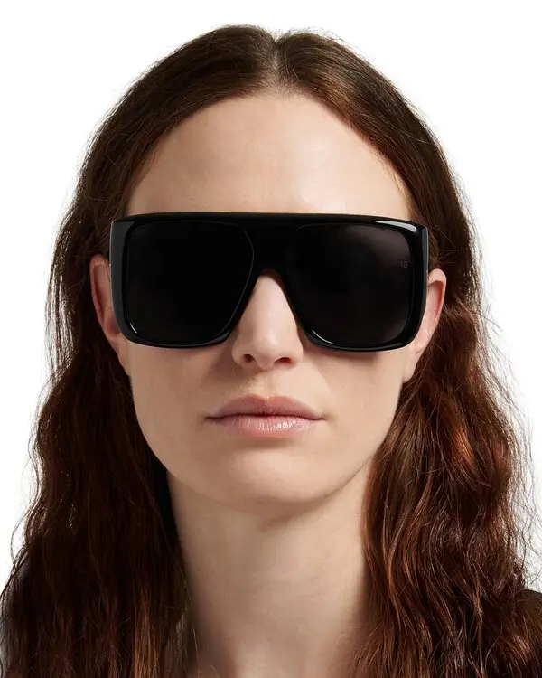 Victoria Beckham 60mm Square Sunglasses - Black