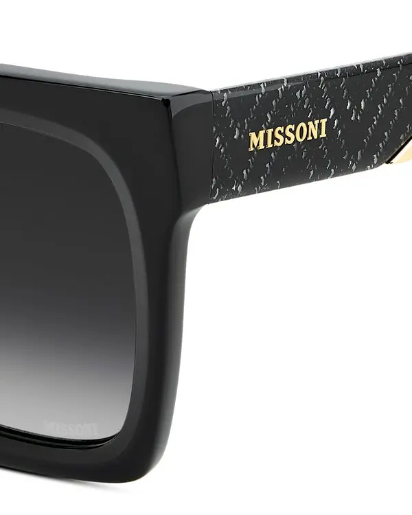 Missoni Square Frame Sunglasses