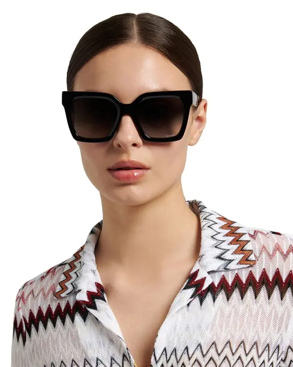 Missoni Square Frame Sunglasses