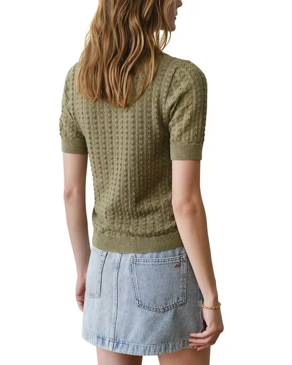 Marine Layer Piper Knit Resort Shirt - Olive