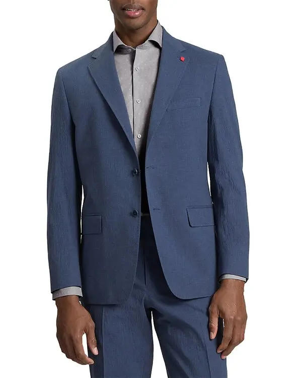 Ted Baker London Seersucker Modern Fit Suit Jacket - Blue