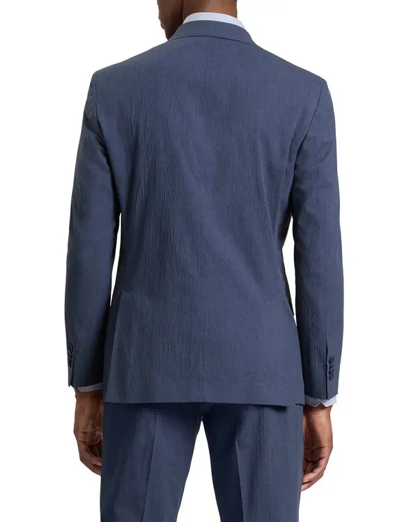 Ted Baker London Seersucker Modern Fit Suit Jacket - Blue