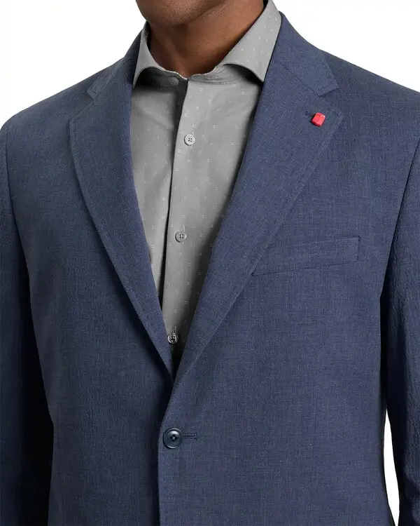 Ted Baker London Seersucker Modern Fit Suit Jacket - Blue