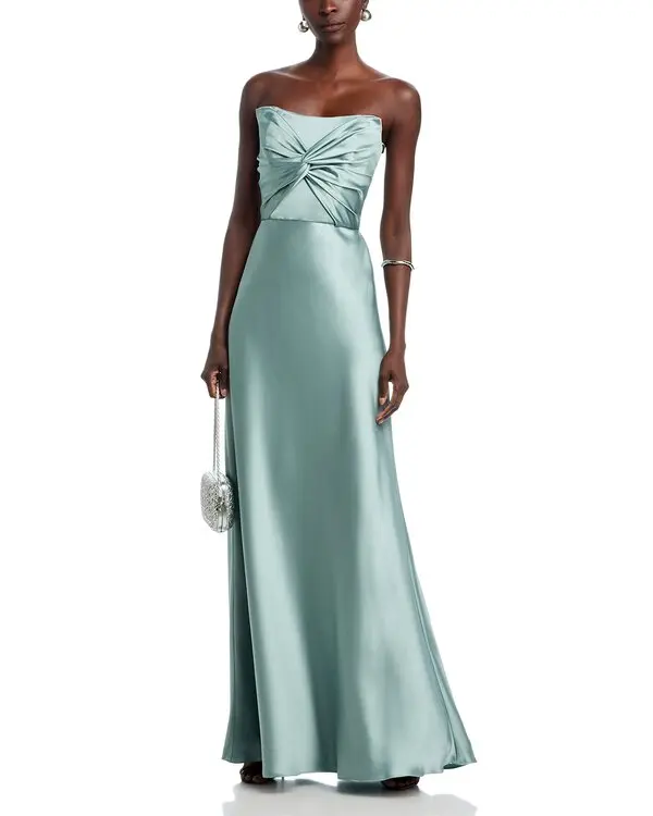 Amsale Aretha Gown - Jade