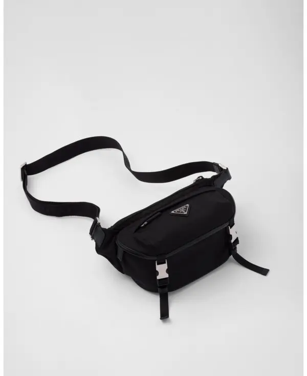 Prada Re-nylon And Saffiano Leather Shoulder Bag