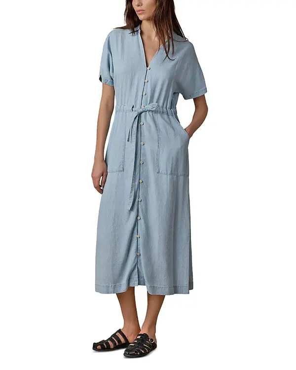 Faherty Brand Tried & True Oakley Midi Dress