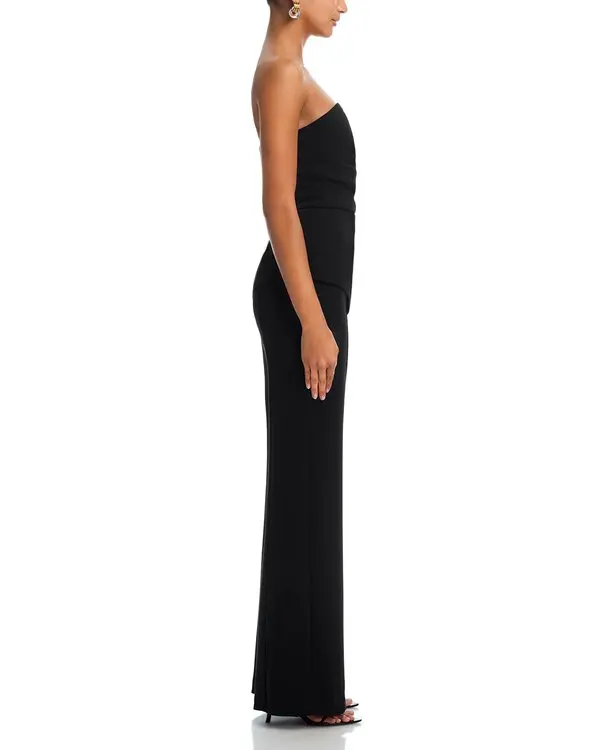 Black Halo Rockie Strapless Jumpsuit