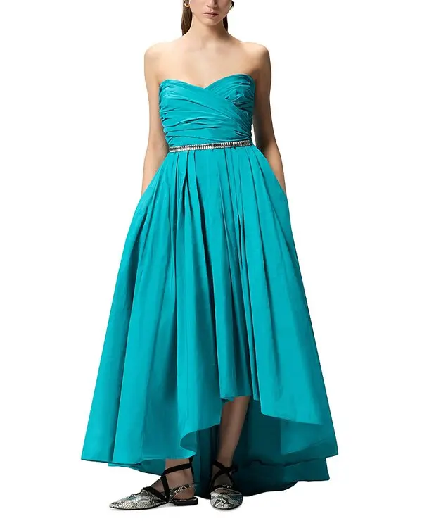 Pinko Dattero Taffeta Dress - V
