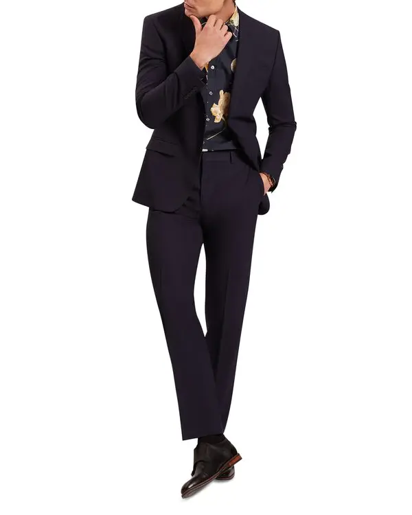Ted Baker London Quorik Printed Long Sleeve Button Front Shirt