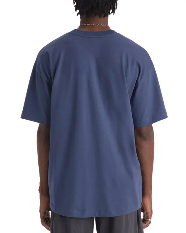 The North Face Oversized Fit Logo Crewneck T-shirt - Summit Navy