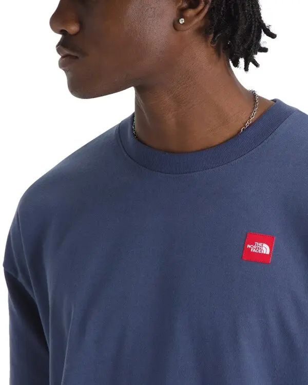 The North Face Oversized Fit Logo Crewneck T-shirt - Summit Navy