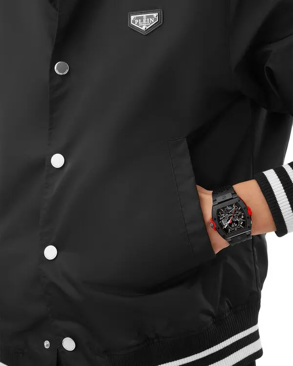 Philipp Plein The $keleton 2.0 Automatic Watch, 44mm - Black