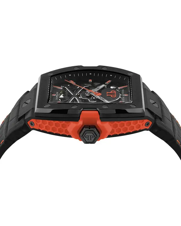 Philipp Plein The $keleton 2.0 Automatic 44mm Watch - Black