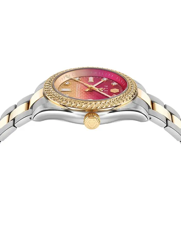 Philipp Plein Queen Supreme Crystal Watch 36mm - Two Tone