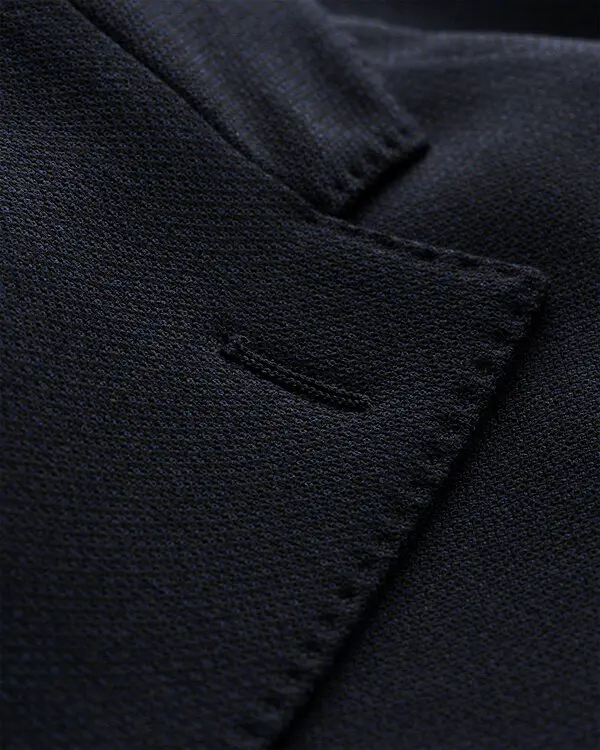 Eton Soft Wool Knit Suit Jacket