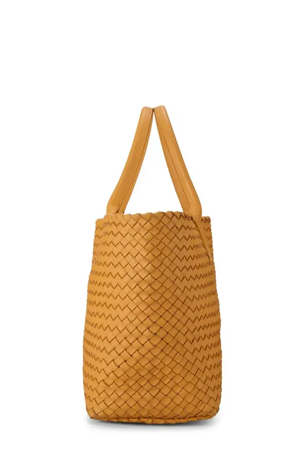 Bottega Veneta Intrecciato Cabat Tote - Orange