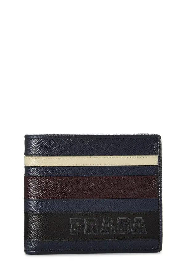Prada Multicolor Saffiano Bifold Wallet - Multi