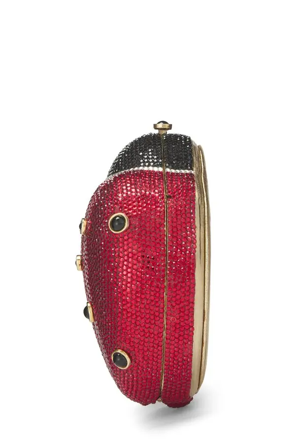 Judith Leiber Crystal Ladybug Minaudière